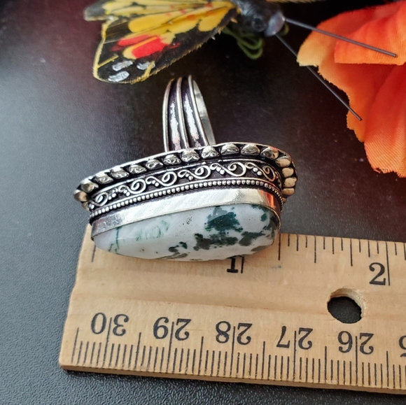 Jewelry | Tree Agate Ring Brings A Sense Of Peace And Inner Tranquility ...